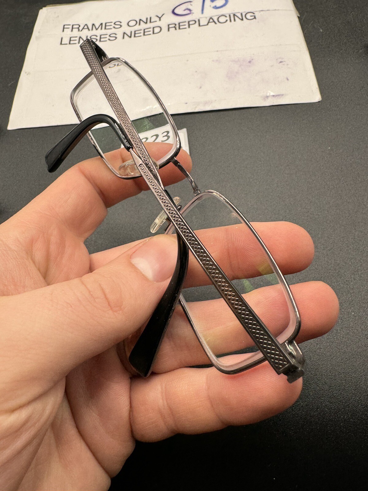 Marchon Eyeglasses Frames Mens AUTOFLEX 82 with Flexon Gunmetal 54-29 ...