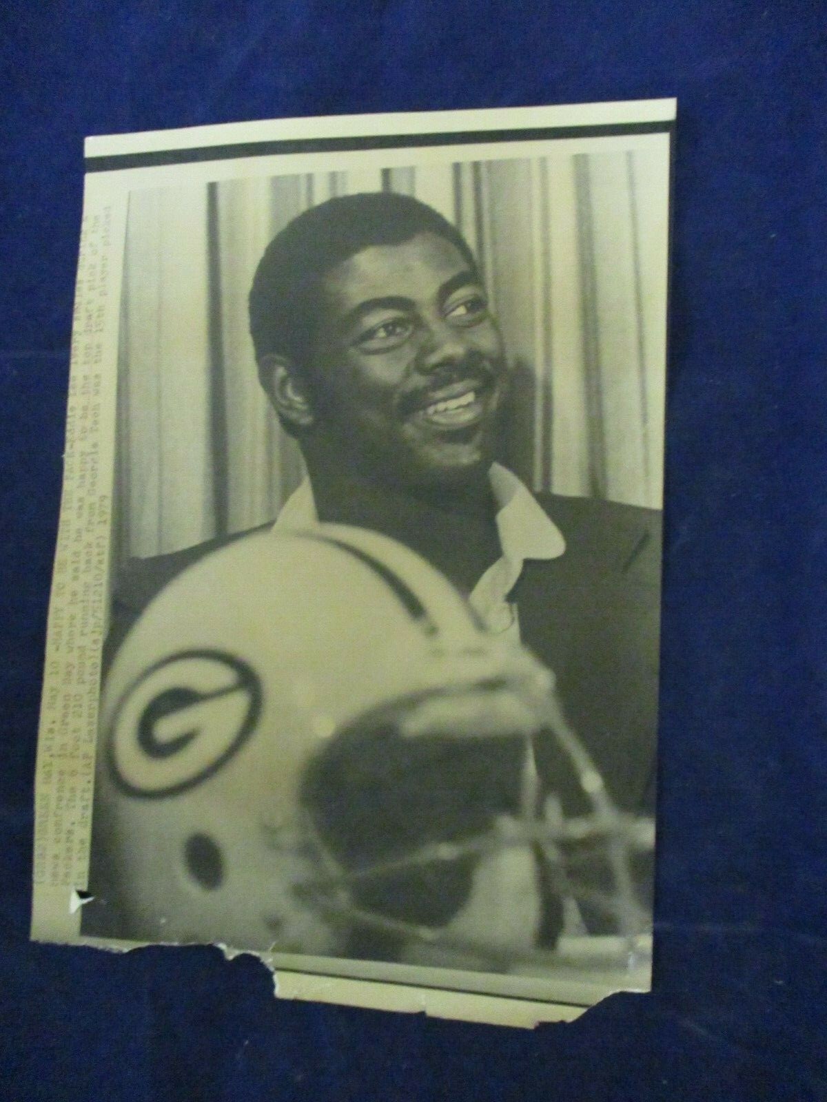 Wire Press Photo 1979 NFL Eddie Lee Ivery Packers top draft pick news ...