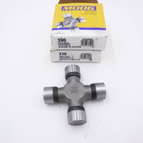 Lot of 2 Genuine MOOG Premium Greasable U-Joint 330 for 2001-2014 GMC ...