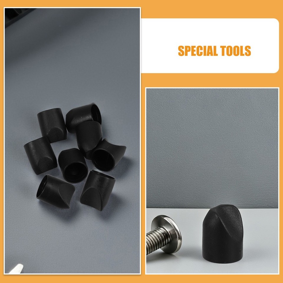 50 Pcs V Shaped Plastic Caps Folding Chair Heavy Duty Chairs Stability ...