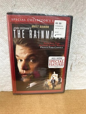The Rainmaker (DVD, 2007, Collectors Edition Widescreen) NEW Sealed ...