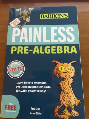 Barron’s Painless Pre-Algebra by Amy Stahl 2nd Edition | eBay