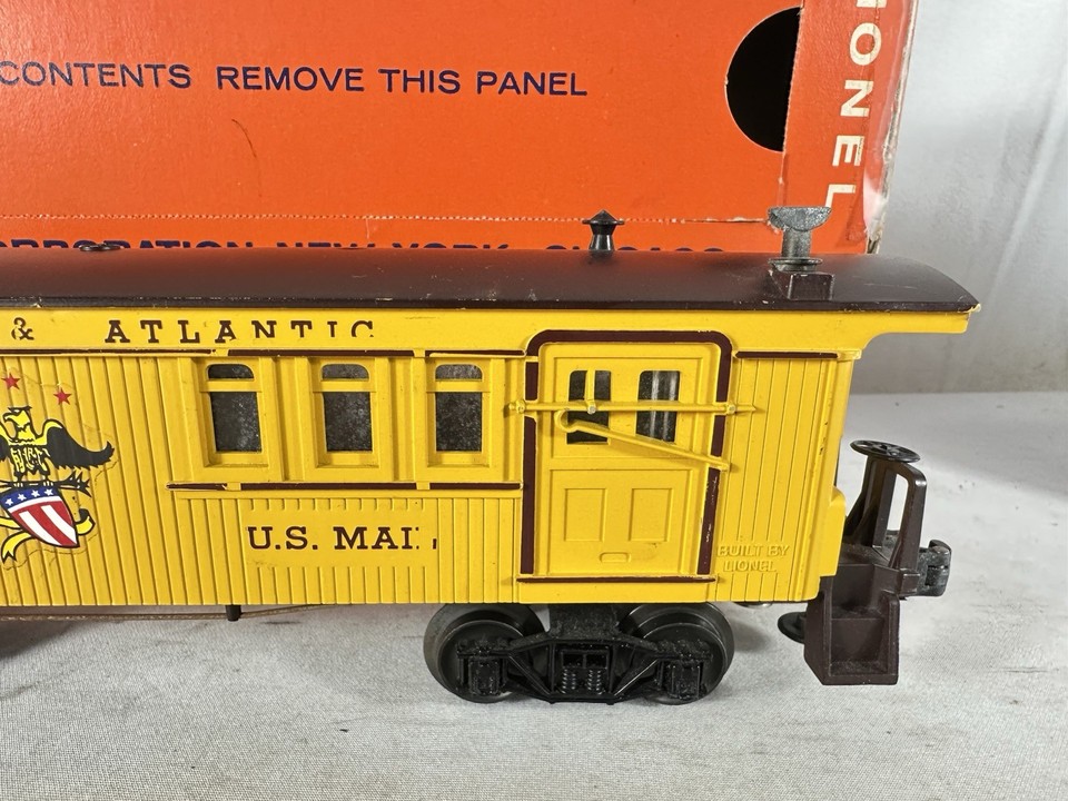 Excellent Lionel Original Postwar BOXED #1876 W&A Mail & Baggage Car | eBay