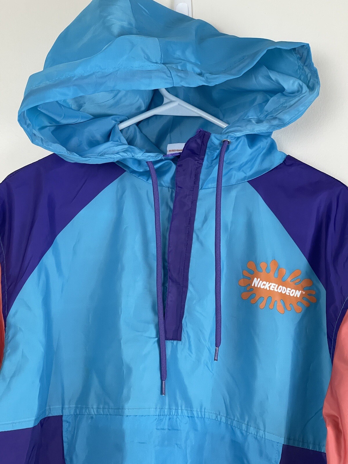 Nickelodeon Rugrats Jacket Adult L Colorblock Windbr… - Gem