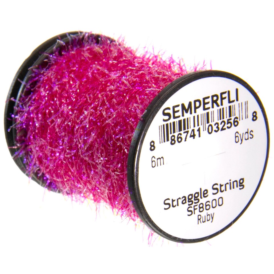 SEMPERFLI STRAGGLE STRING - Fly Tying Micro Chenille - 45 Colors ...