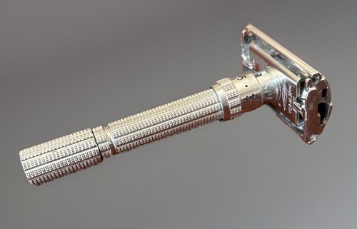 Vintage Gillette Slim Safety Razor 1963 Date Code I 2 Adjustable | eBay