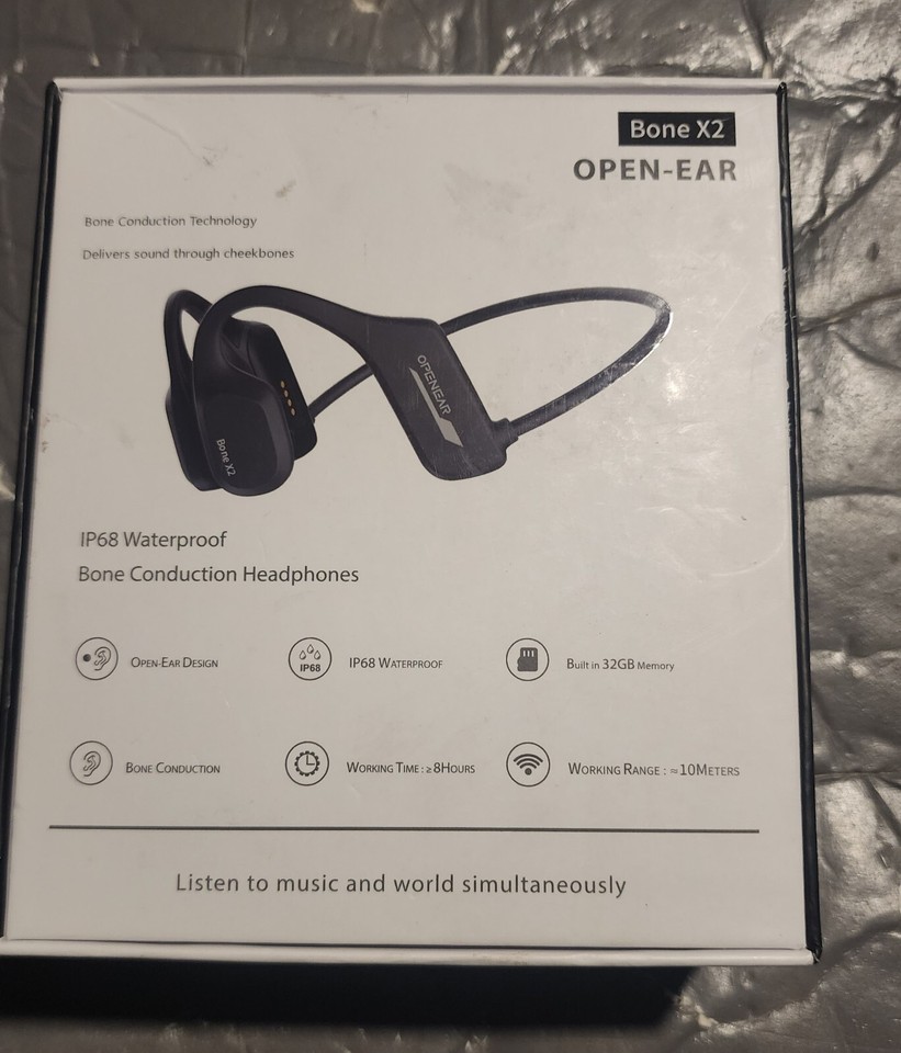 Open Ear Bone Conduction Waterproof Headphones Designed For Swimming ...