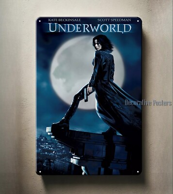 Underworld Movie Metal Poster Tin Sign - 20x30cm Plate | eBay Australia