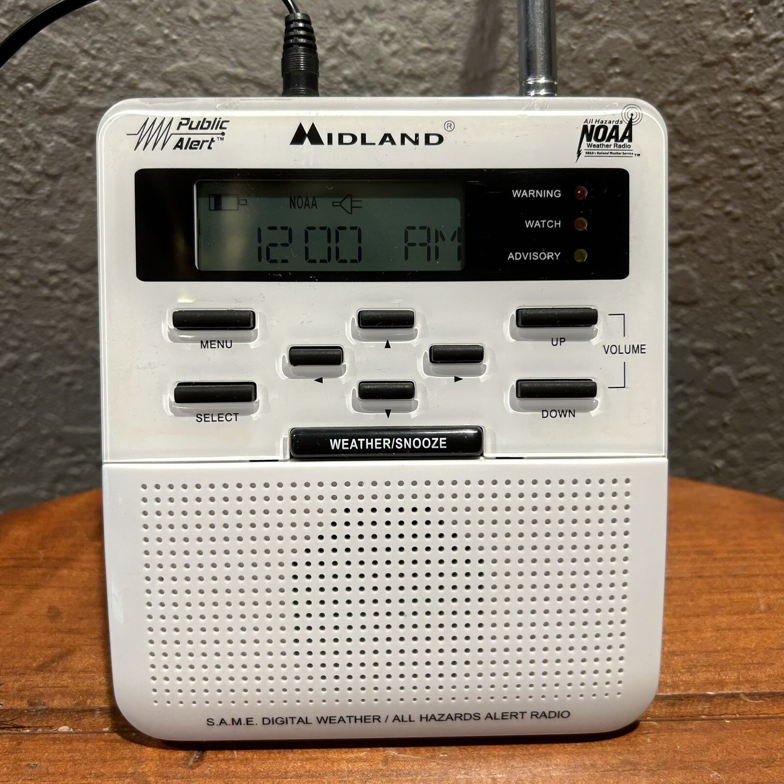 Midland All Hazards Alert Weather Radio NOAA Storm Warning WR-100 | eBay