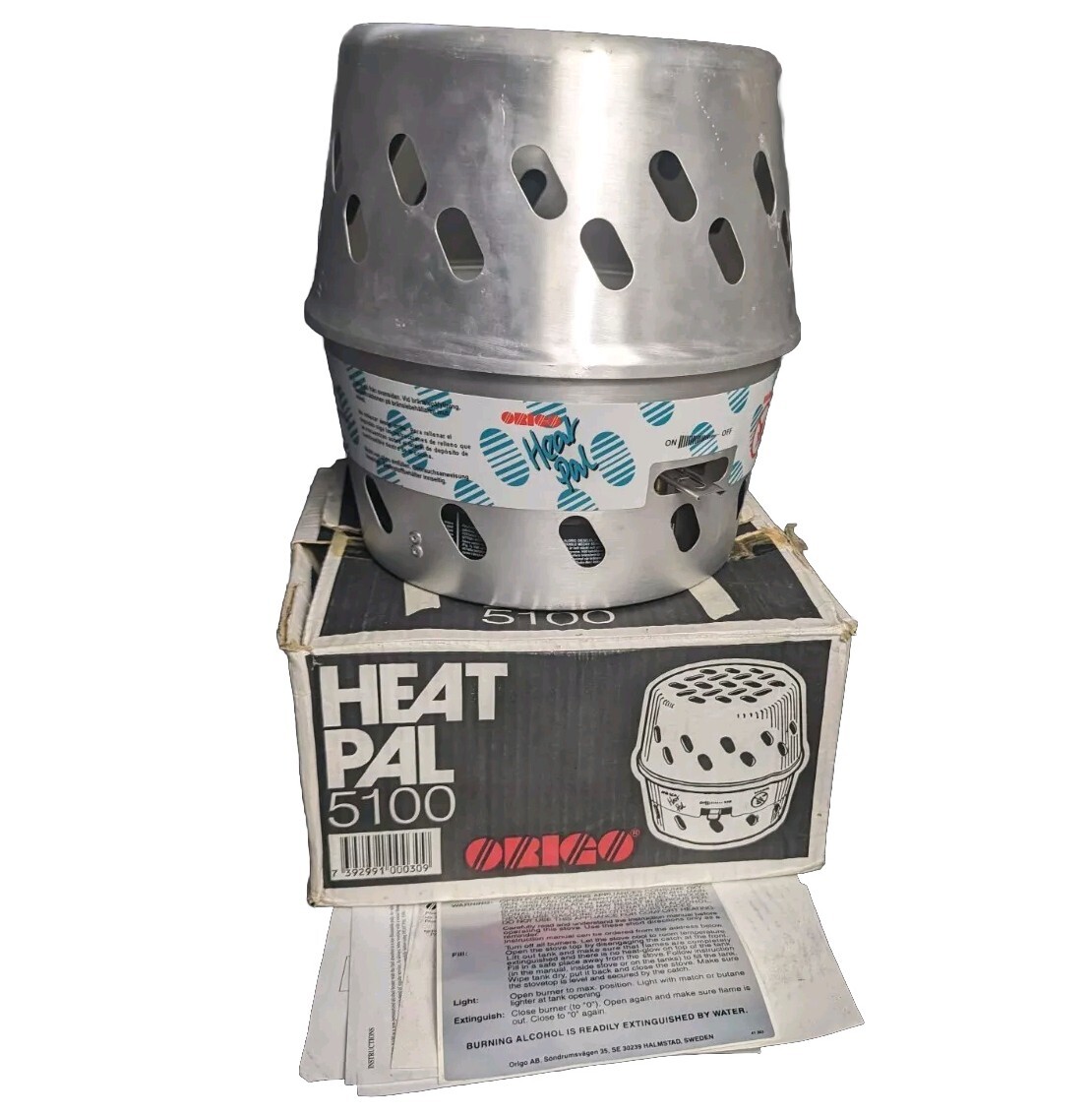 Origo Heat PAL 5100 Non-pressurized Alcohol Stove & Heater for sale ...