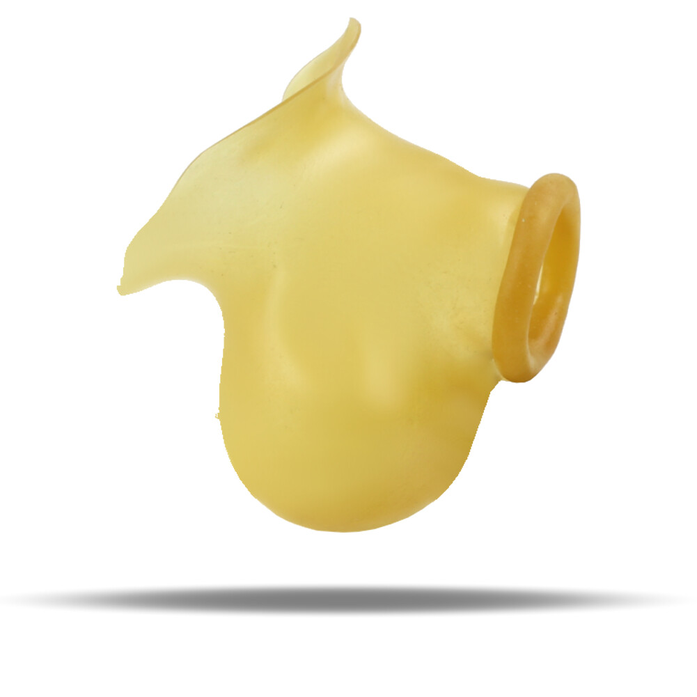 Latex Hodensack mit Rollrand, Hoden anatomisch geteilt, Stärke 0,6 oder ...