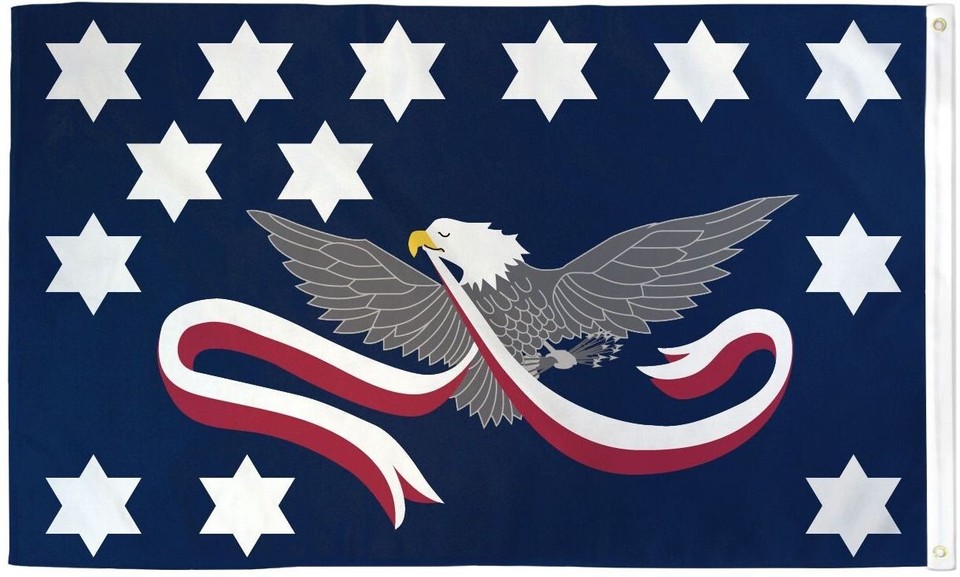 WHISKEY REBELLION flag 3x5 ft polyester banner sign eagle bird ...