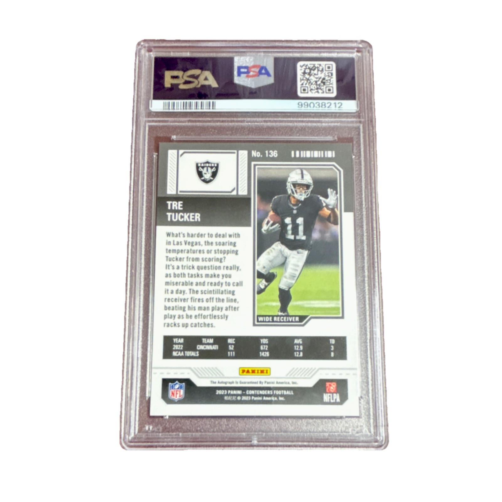 2023 Panini Contenders - Rookie Ticket RPS Tre Tucker #136 (AU, RC) for ...