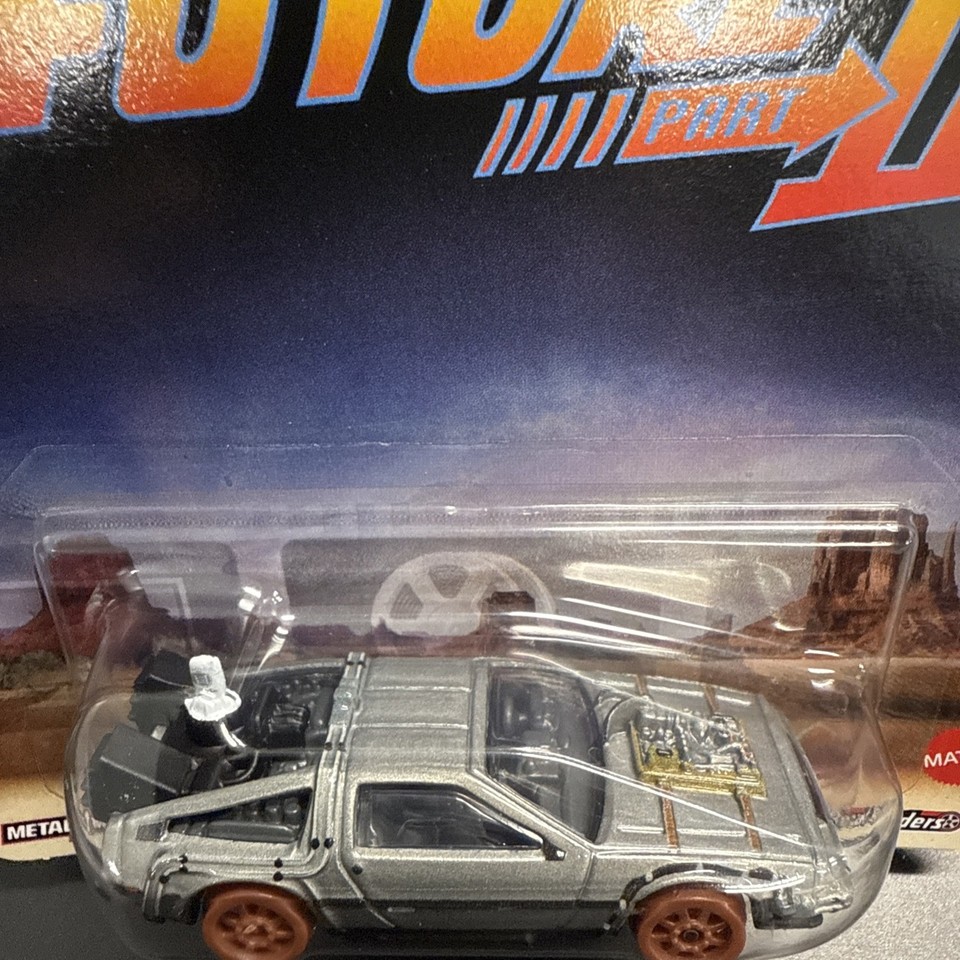 Hot Wheels Premium Pop Culture Back to the Future III Time Machine 1955 ...