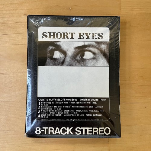Curtis Mayfield - Short Eyes Soundtrack 8-Track New Sealed! | eBay