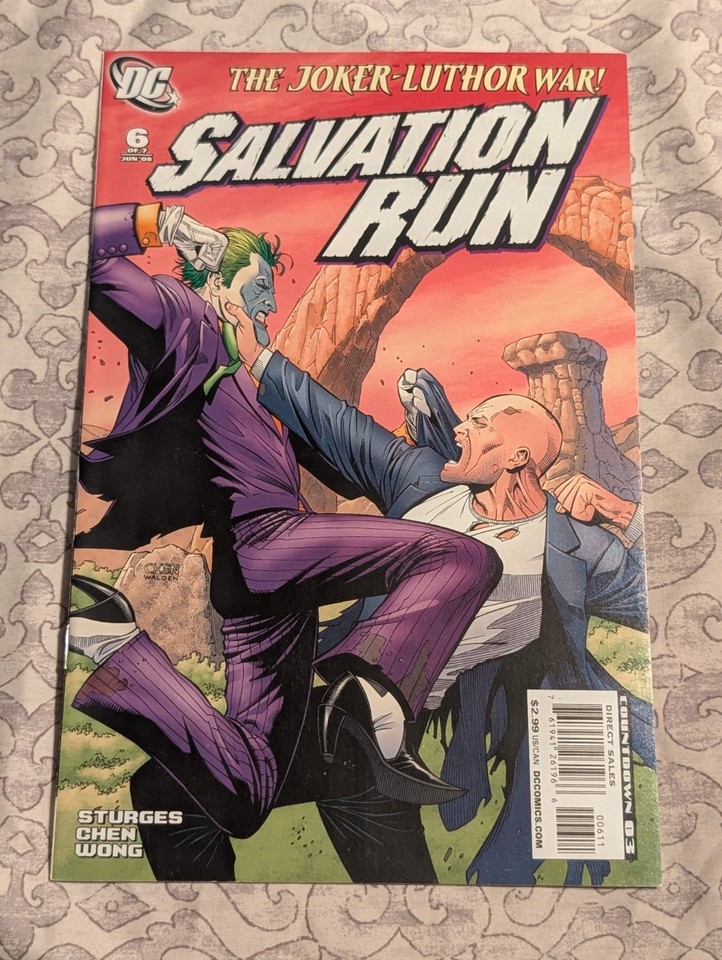Salvation Run 1 - 7 Complete Series Peacemaker James Gunn DC Comics DCU ...