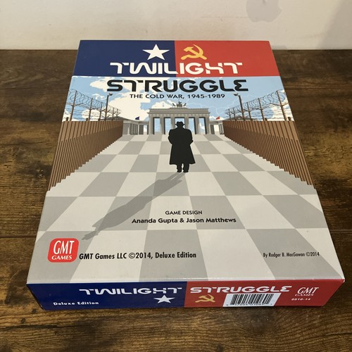 GMT Games Twilight Struggle Deluxe Edition Complete Set 2014 by Rodger ...