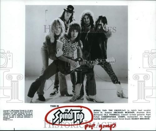 1983 Press Photo Pop music group "Spinal Tap." - hcp74731 | eBay