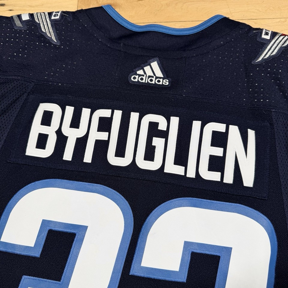 Dustin Byfuglien Winnipeg Jets Adidas NHL Hockey Jersey Size 50 Medium ...