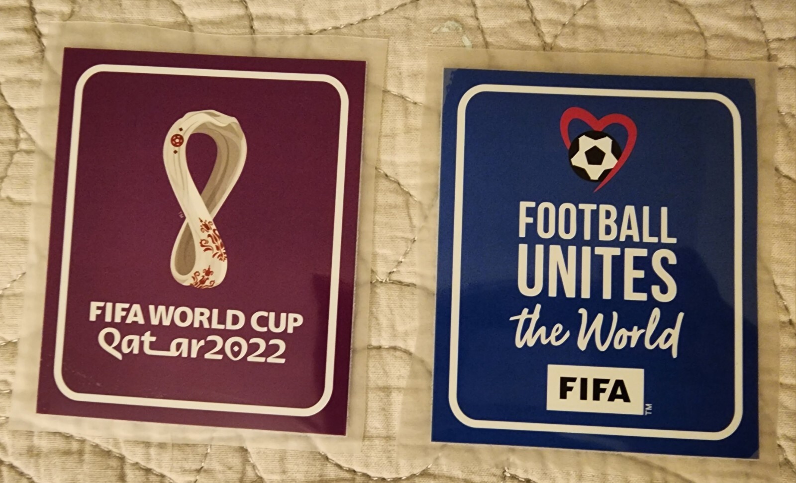 2022 World Cup Qatar Soccer Football Patch Set Badge Any Player Any ...