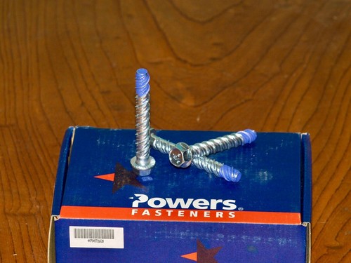 Powers Fasteners Concrete Wedge-Bolt+ 3/8'' x 3'' 7224SD - 50 pcs per ...