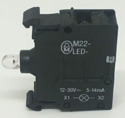 M22-LED-R LED RED 12-30 V Front Fixing EATON KLOCKNER MOELLER RMQ-TITAN ...