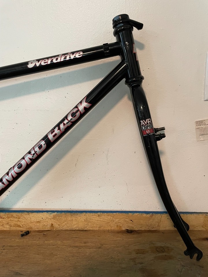 Vintage Diamondback Overdrive Frameset 15" 700c/29" MTB Cross AVR CRMO ...