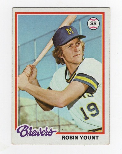 1978 Topps #173 Robin Yount Milwaukee Brewers EX++ Condition Hall of ...