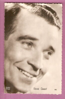 René DARY carte postale vintage CINEMA Ed P.I. ph.Studio Piaz | eBay