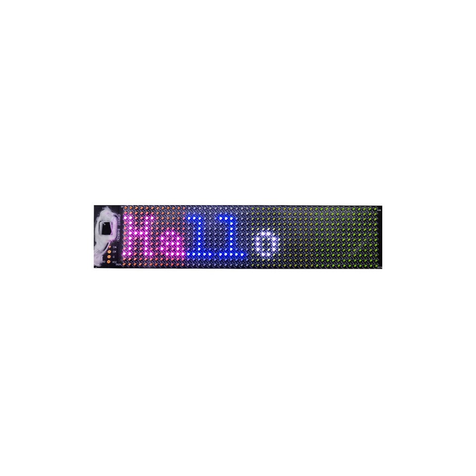 Bluetooth LED Display Programmable Message Sign Moving Scrolling ...