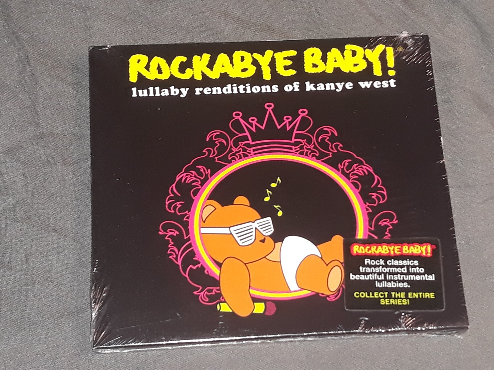 ROCKABYE BABY Lullaby Renditions of KANYE WEST (2010) Music CD SEALED ...