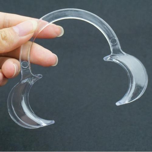 Plastic Dental C shape Cheek Retractor Teeth Whitening Mouth Opener ...