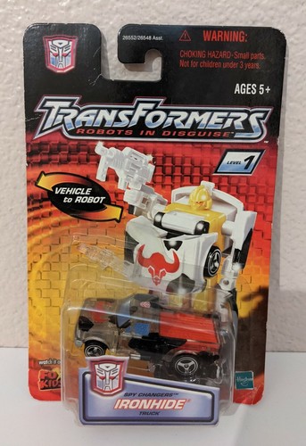 Transformers RID Robots in Disguise Spy Changers Ironhide Action Figure ...