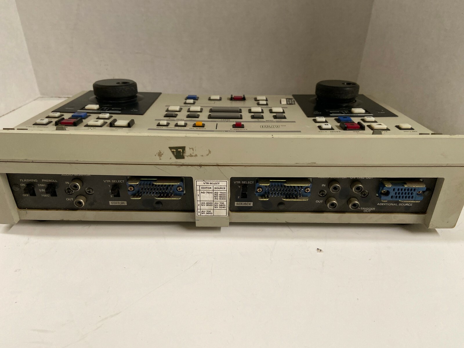 Panasonic Video Editing Controller AG-A750 | eBay