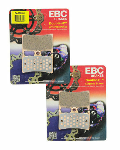 EBC HH Front Brake Pads 2 Sets for Yamaha R6 R1 FZ6 FZ07 XV1700 FJR1300 ...