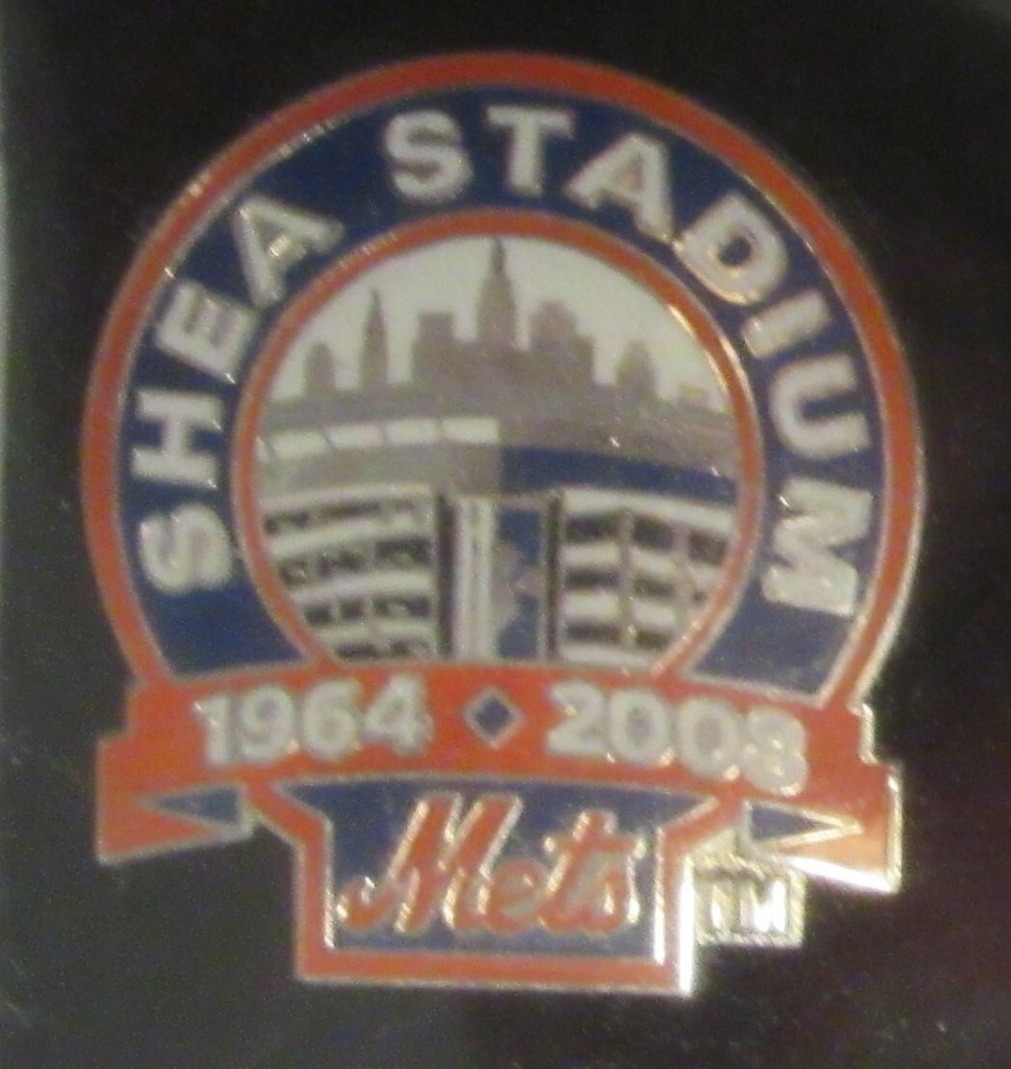 3 Pin Set New Unopened NY METS SHEA STADIUM 1964-2008 COLLECTOR PINS | eBay