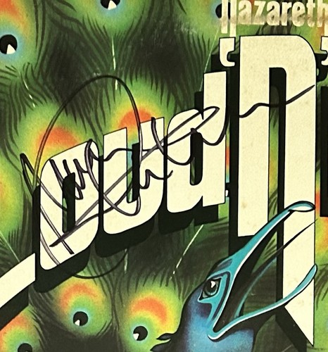 Nazareth "Loud 'n' Proud" Vinyl - Autographed/Signed - Dan McCafferty ...