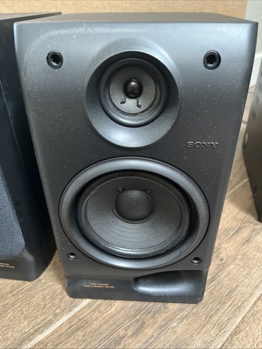 Sony SS-H501 2 Way Stereo Speakers , time alignment system Tested ...