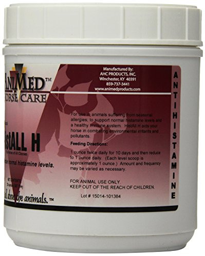 VITSUPPLEM HistAll H Powder for Horses Respiratory Health Seasonal ...