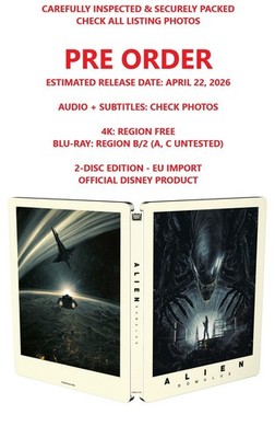 Alien Romulus Steelbook 4K UHD + Blu-ray Art by Matt Ferguson NEW ...