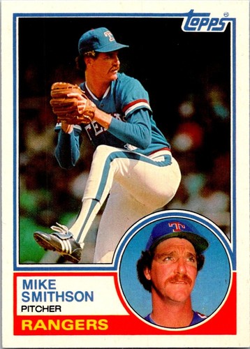 Mike Smithson 1983 Topps Traded #106T Texas Rangers | eBay