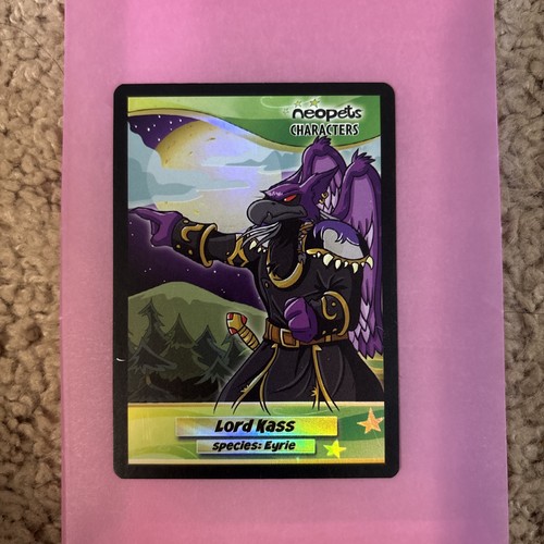 Neopets 2008 Lord Kass #38 Characters Card TCG | eBay