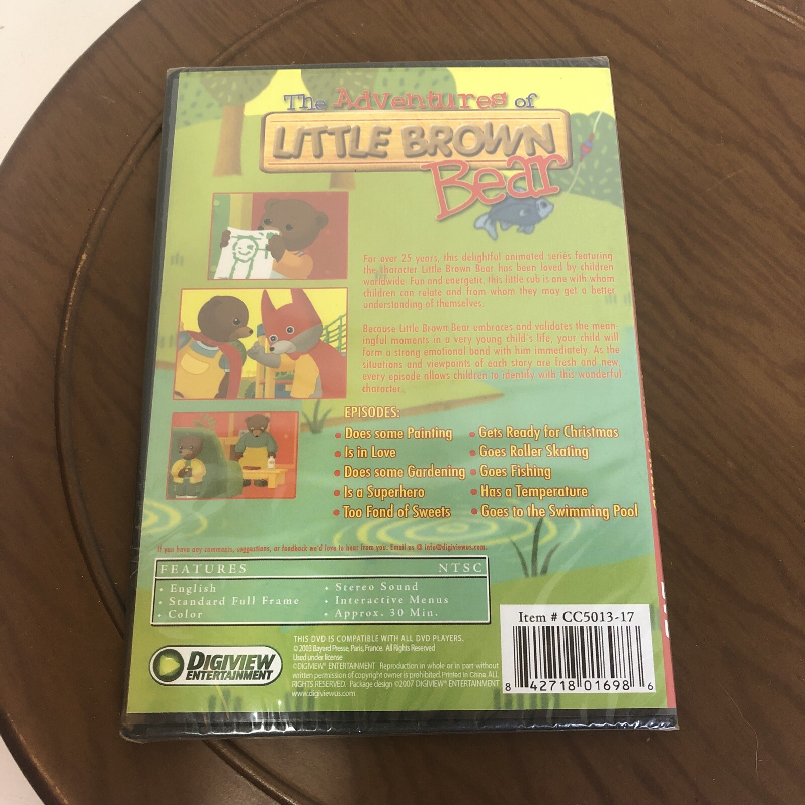 The Adventures of Little Brown Bear - Little Brown Bear Goes Fishing ...