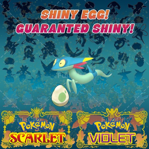 DREEPY POKEMON SCARLET VIOLET SHINY EGG 6 IV CUSTOM AVAILABLE | eBay