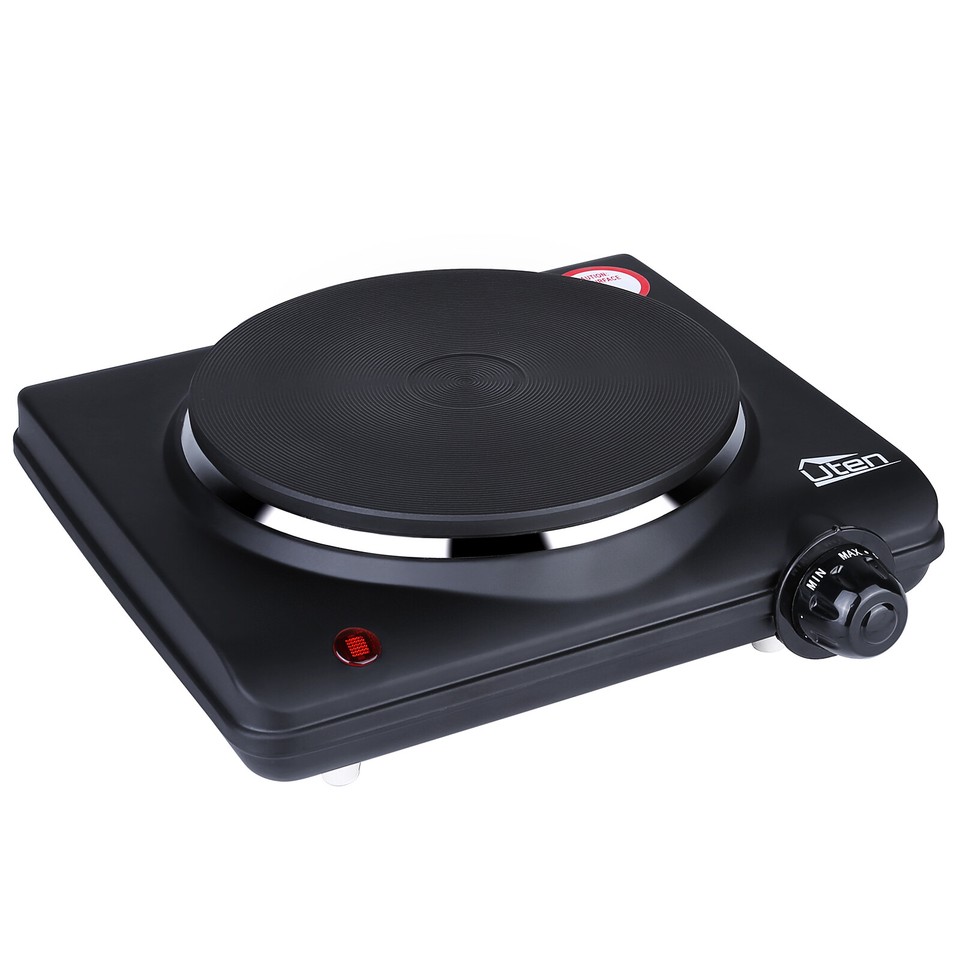 1000W Single Hot Plate Electric Cooker Hob Table Top Cooker Heat ...