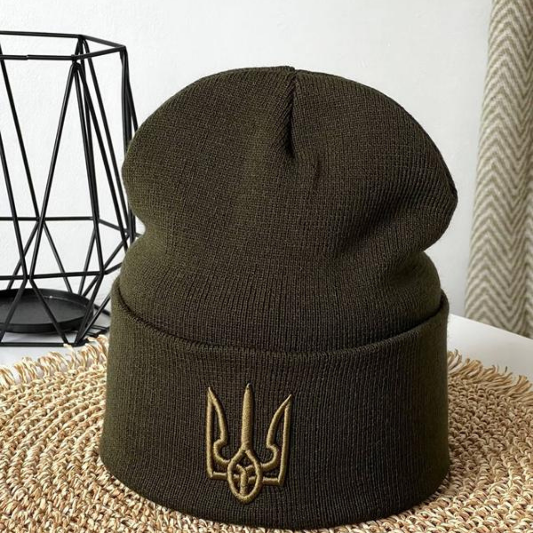 Ukrainian Hat with Embroidered Coat of Arms | eBay