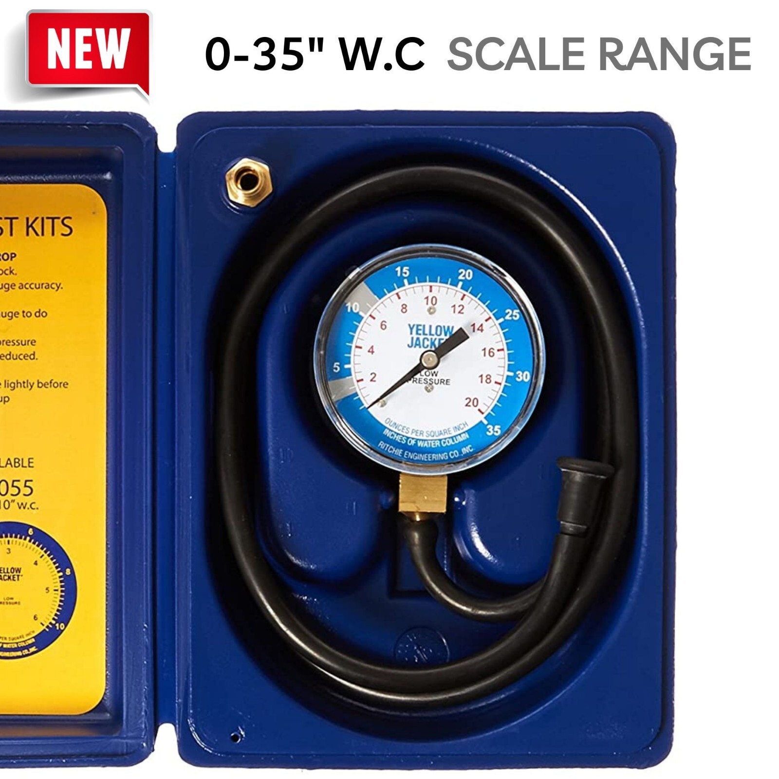 Manometer for Nature LP Gas Checking Pressure Gauge RV Furnace/ Fridge ...