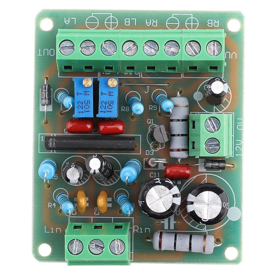 DC 12V Power Amplifier VU Meter Driver Board DB Audio Level Meter ...