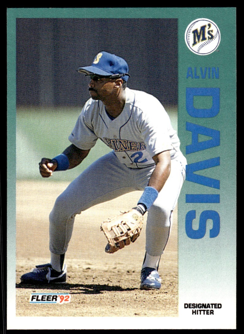 1992 Fleer Baseball Card Alvin Davis Seattle Mariners #277 | eBay