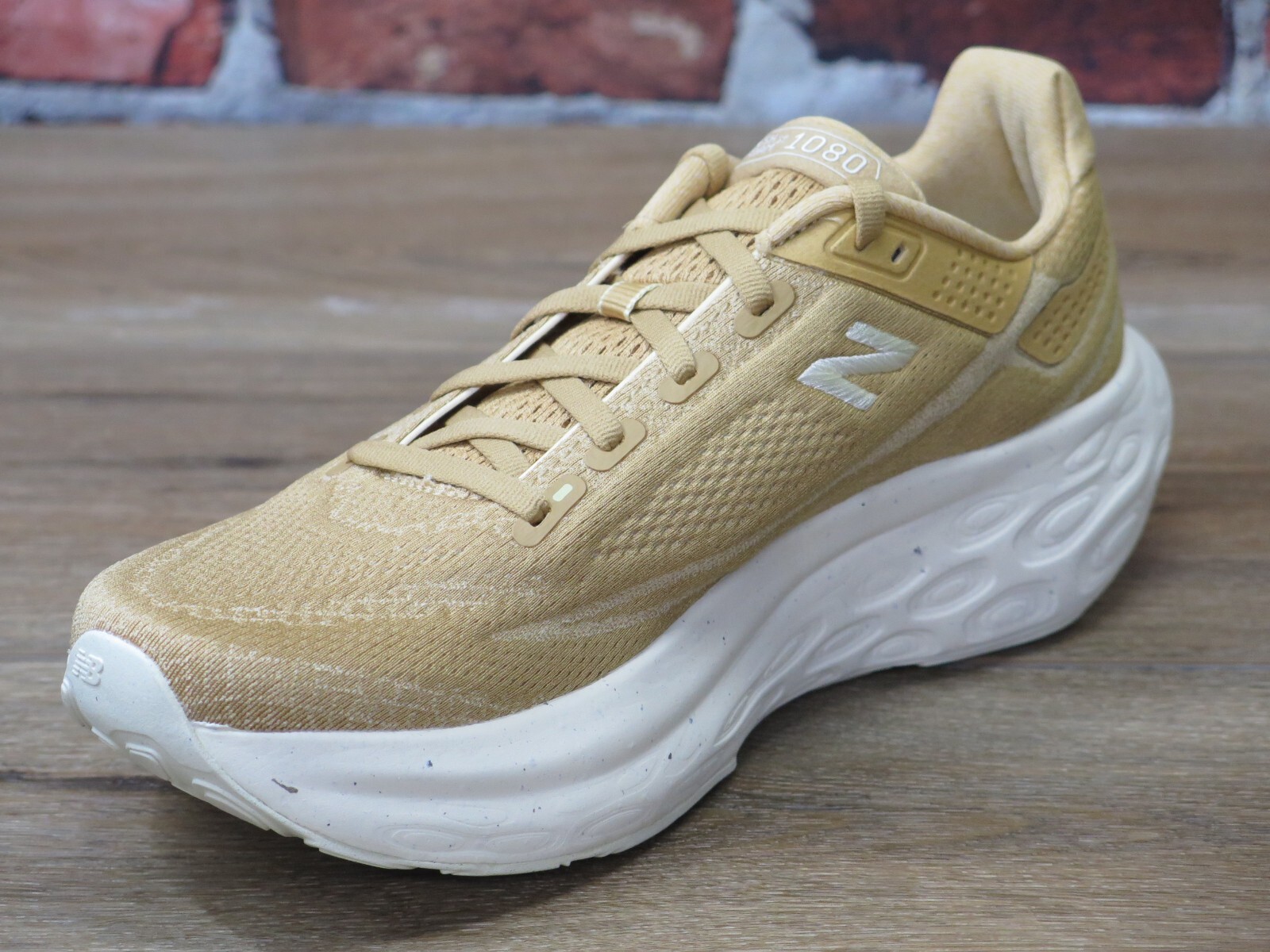 Women's New Balance Fresh Foam x 1080v13 Running Shoe Khaki/White ...